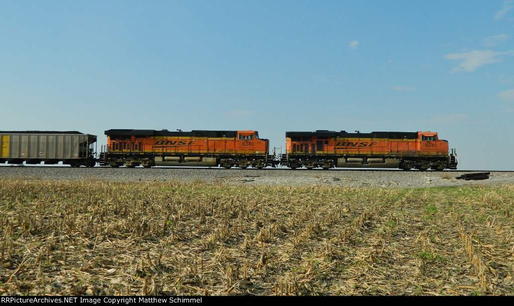 Passing The Harvested Fields